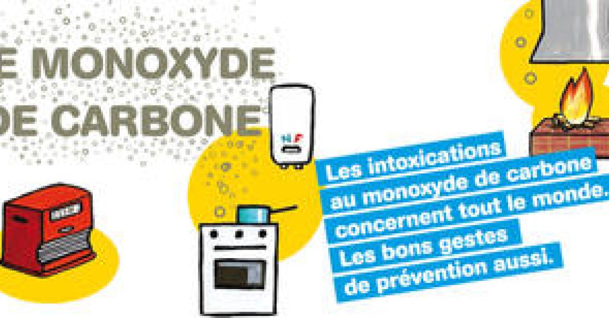 Campagne de prévention du risque d'intoxication au monoxyde de carbone